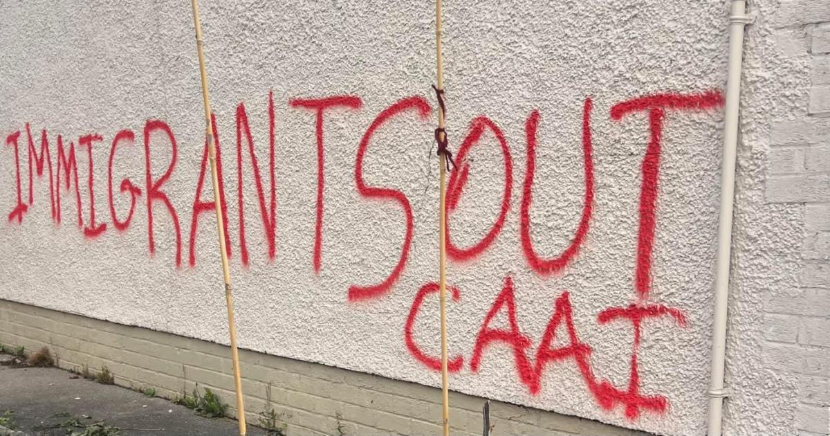 Anger at racist graffiti - Photo 1 of 1 - Alpha Newspaper Group