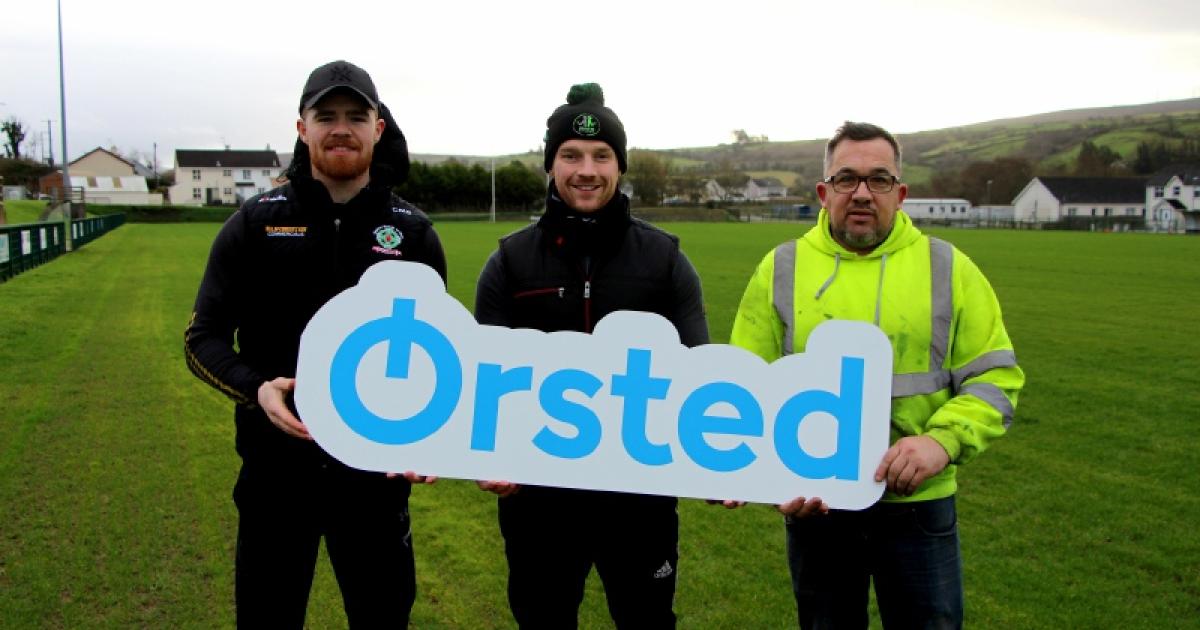 Ørsted funding of £5k provides for Owen Roes pitch upgrade - Photo 1 of ...
