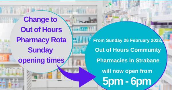 Changes to pharmacy Sunday opening hours - Alpha Newspaper Group