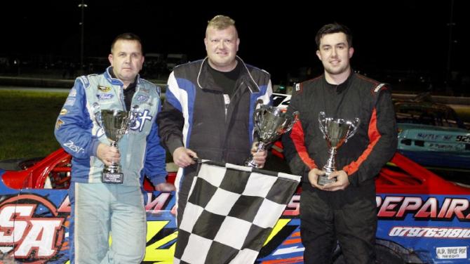 Local drivers on the podium as Tullyroan Oval racing season finishes in ...
