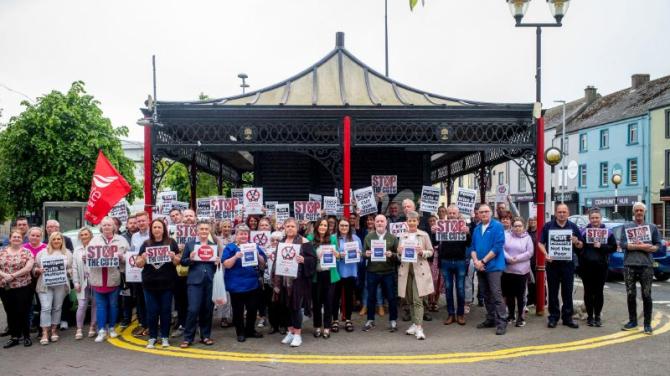 'Stop the cuts' protests - Photo 1 of 1 - Alpha Newspaper Group