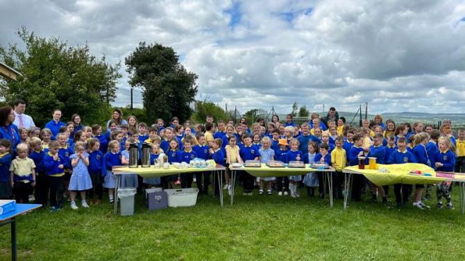 New pollinator garden and outdoor learning area unveiled at Artigarvan ...