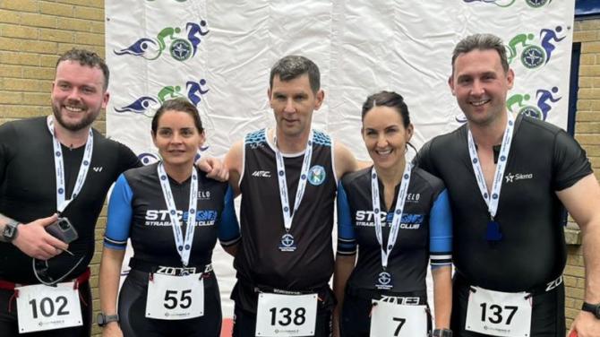 Win for Ward at Liam Ball Triathlon as STC excels at Belfast Marathon ...