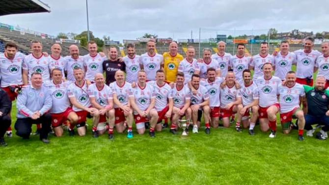 Tyrone's dominance of Masters football continues as they complete four ...