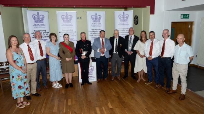 Bready club honoured with King's Award for Voluntary Service - Photo 1 of 1 - Alpha Newspaper Group